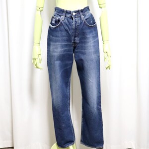 Woman High-waist Jeans Premium Italian Denim Jeans Size 28 Blue Wash ...
