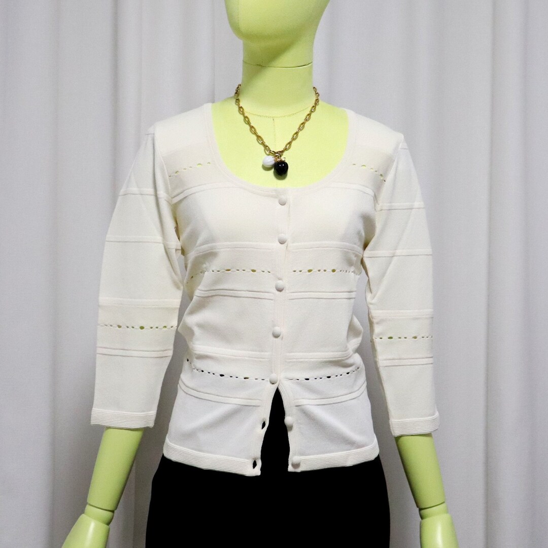 Nouveau Chemisier LA PERLA avec étiquettes Chemisier moulant boutonné ...