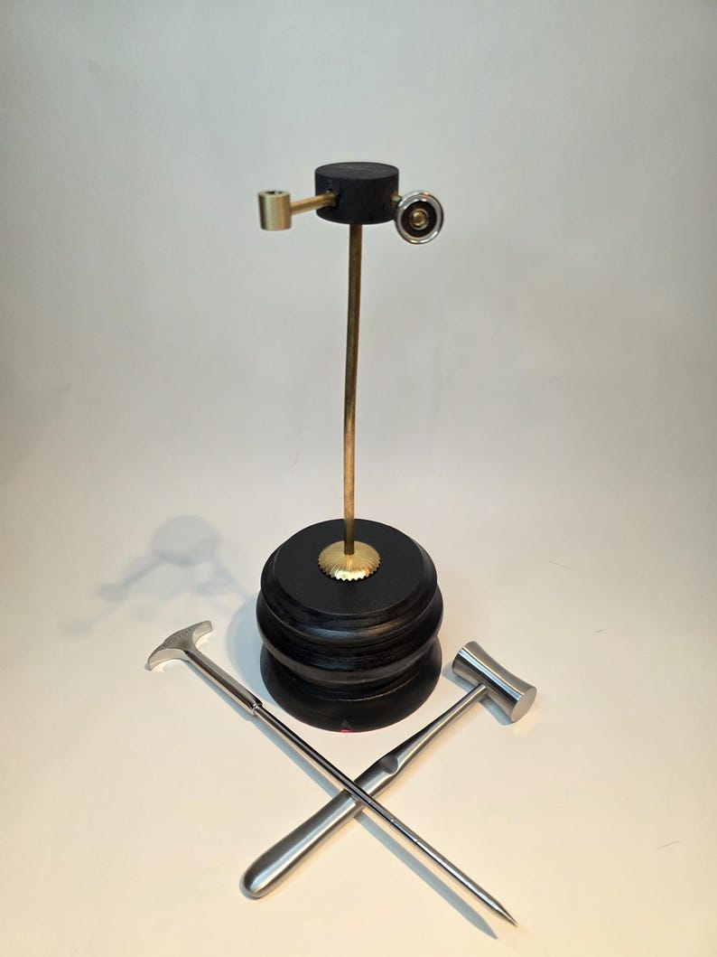 Lobotomy Orbitoclast Tools Mounted on Custom Brass and Wood Stand. - Etsy
