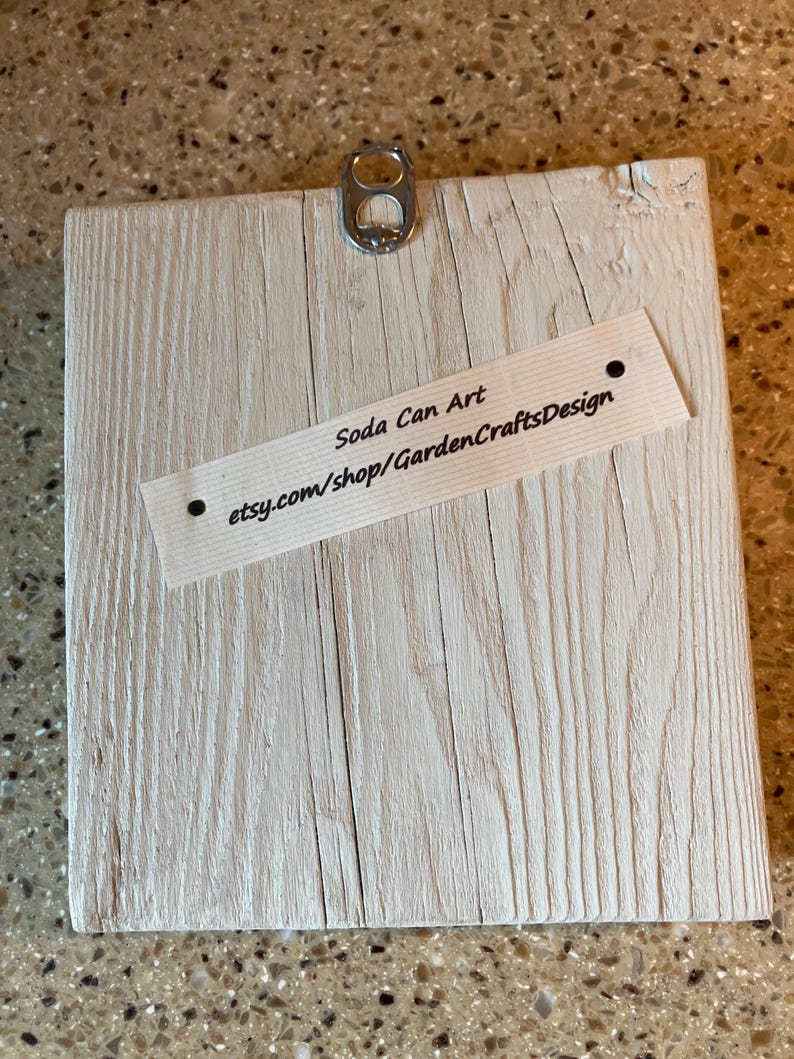 Coca-cola Flower Wreath Handmade Metal Flower Wreath Coke Soda Can Art ...