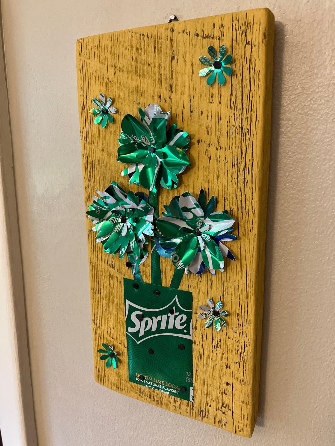Sprite Flower Pot Soda Can Art - Etsy