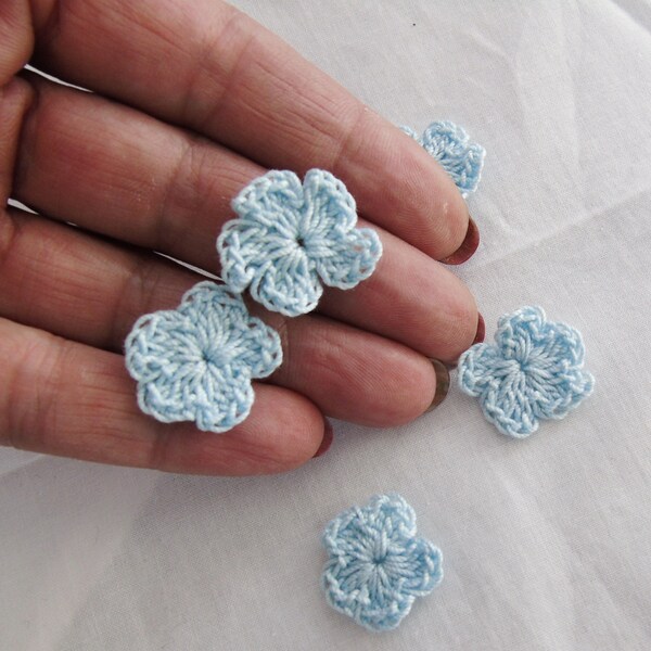 Crochet Mini Flower - Etsy