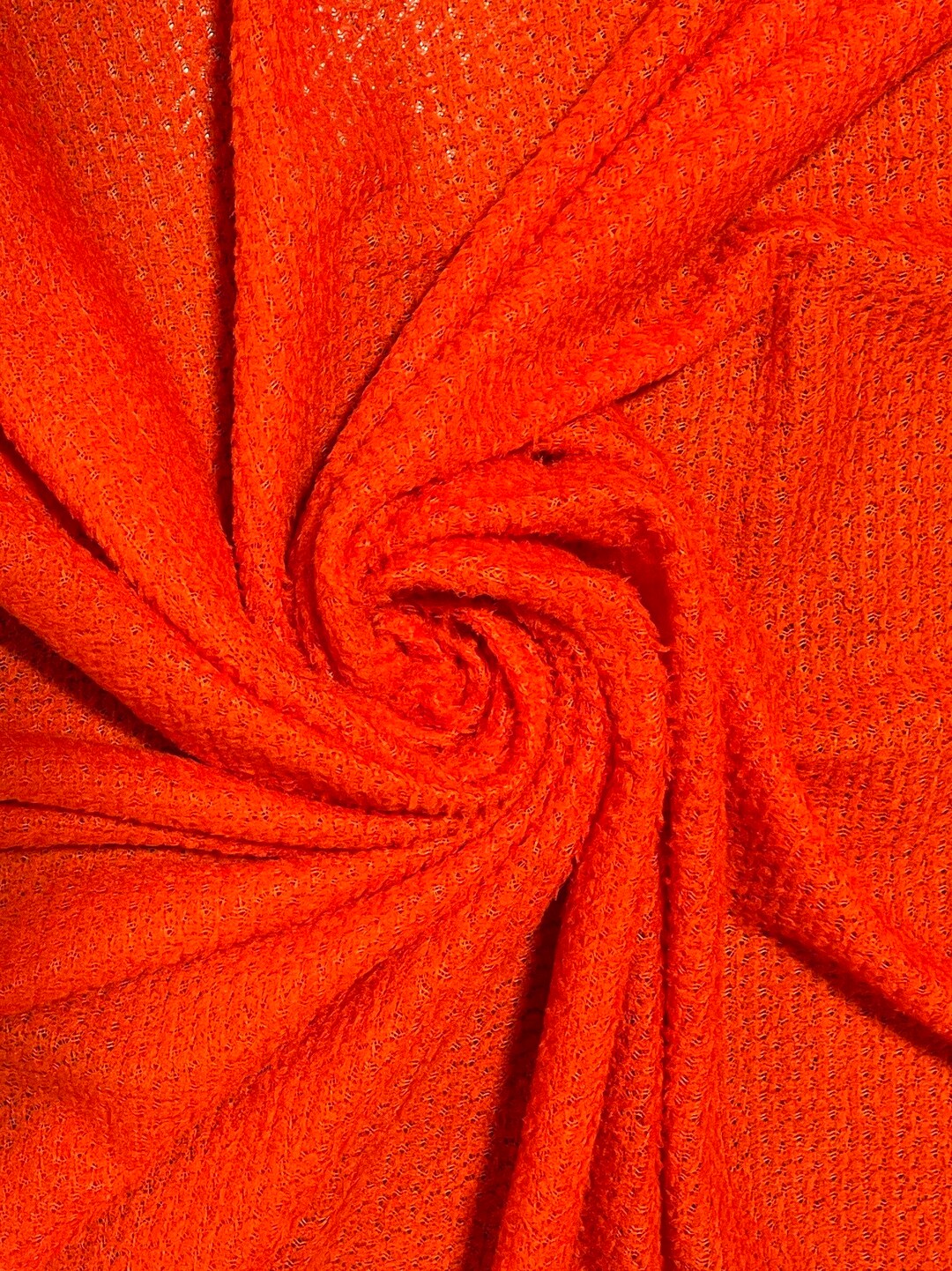 Polartec 4004 Alpha Fleece Fabric Orange 90 Gsm Polartec Alpha Fleece ...
