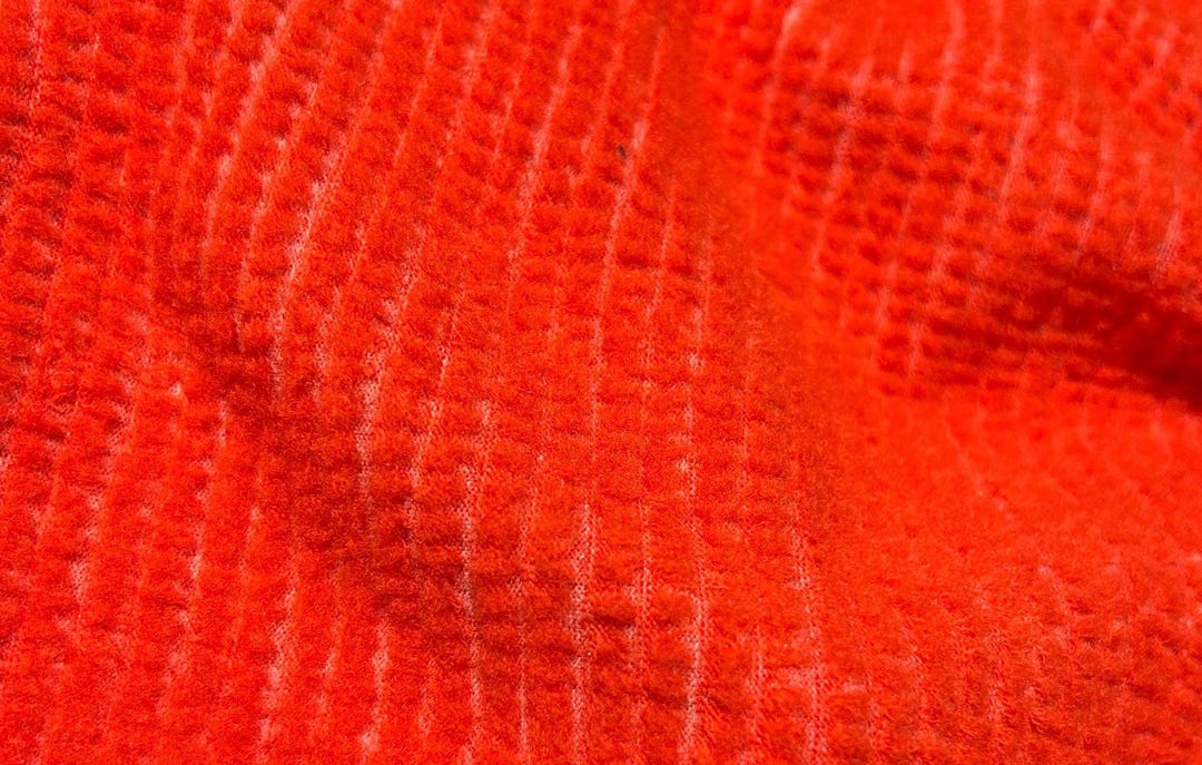 Polartec Grid Design Fabric Red Color by the Yard - Etsy