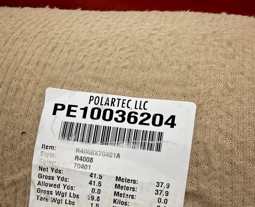 Polartec 4008 Alpha Fleece Fabric Natural Color by the Yard - Etsy