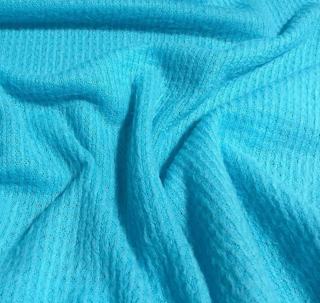 Polartec Fabric - Alpha Direct - 120gsm Fleece - Aqua Blue Color - by ...