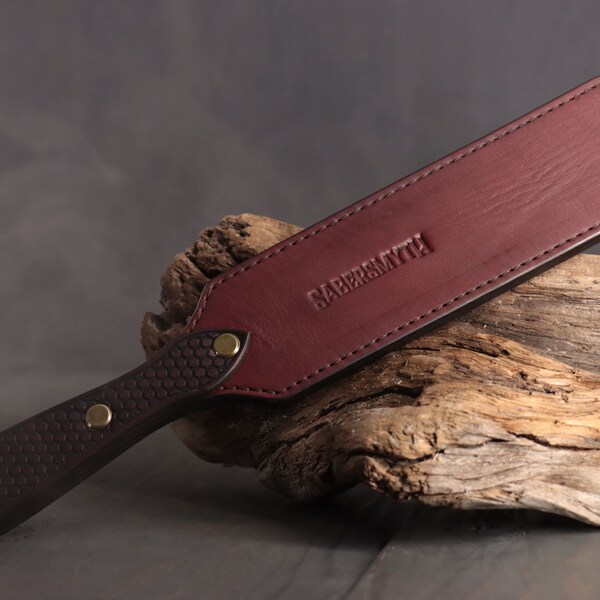 Leather Paddle - Etsy