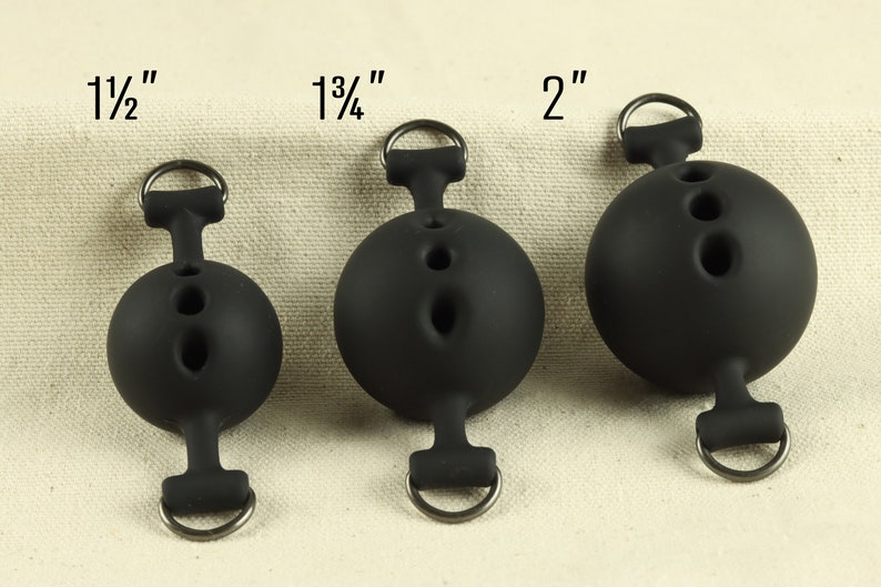 Black 5 Gag Set Multiple Size Ball Gags Ring Gag Bit Gag Etsy Australia