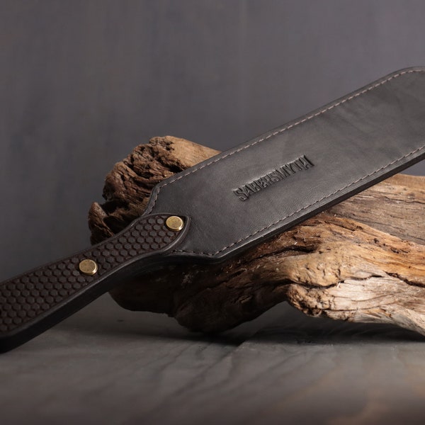 Leather Paddle - Etsy