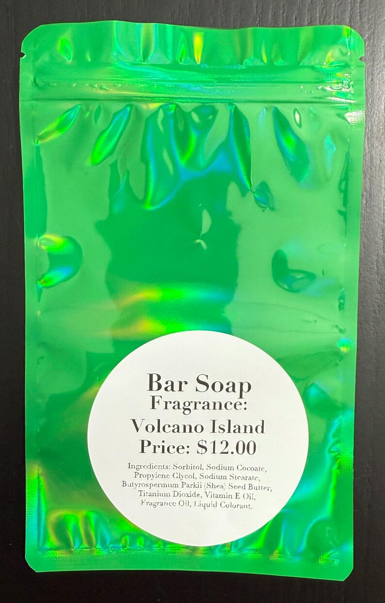 Bar Soap - Volcano Island - Etsy