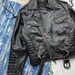Vintage Faded Leather Jacket - Etsy
