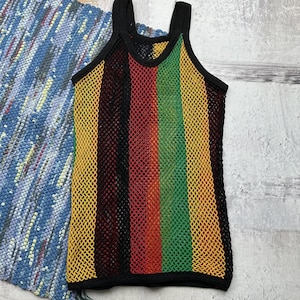Vintage Mesh Tank Top - Etsy