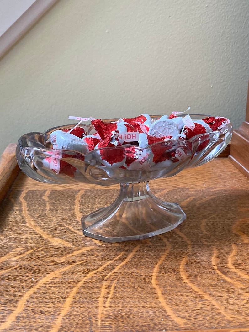 Footed Candy Bowl - Etsy