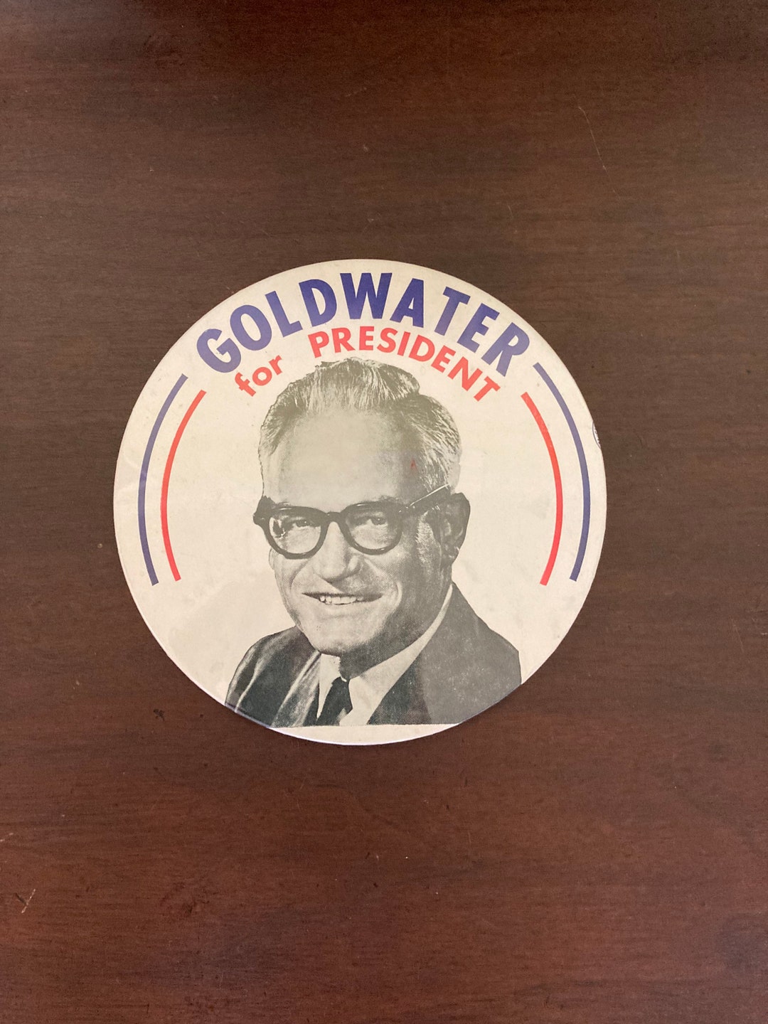Goldwater for President Large Button - Etsy