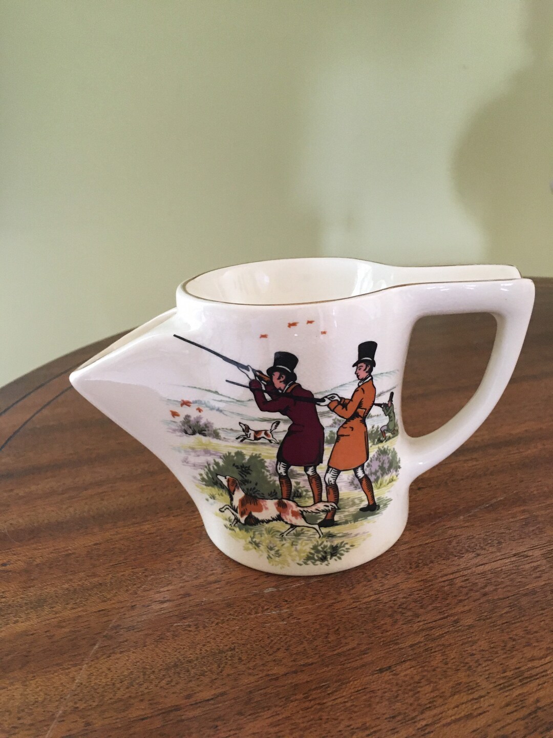 Sandland Hanley Stafford Ceramic Shaving Mug With Brush - Etsy