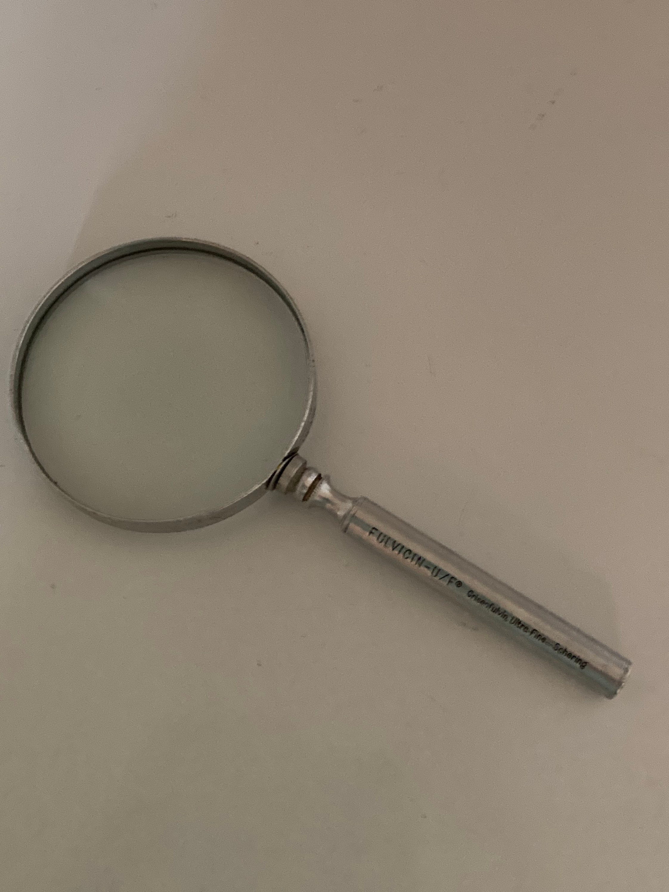Old Magnifying Glass Fulvicin-u/f Griseofulvin - Etsy