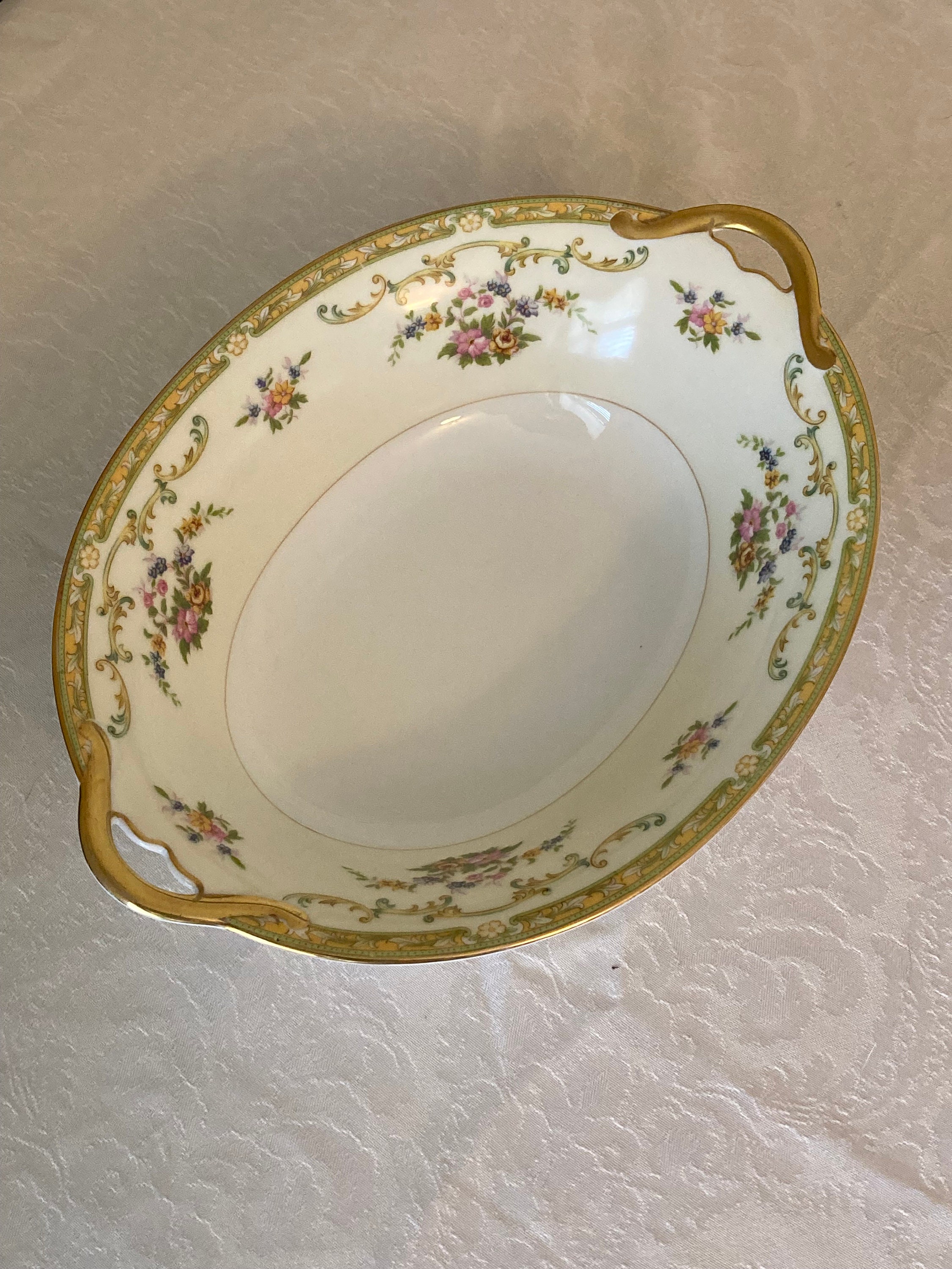Noritake China Bowl Arlene Pattern - Etsy