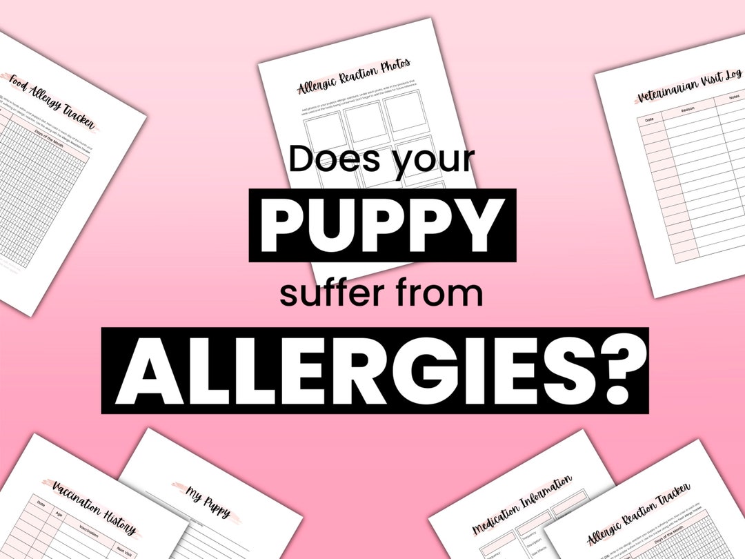 Puppy Health Record Book, New Puppy Guide, Puppy Vaccine Record, Pet ...