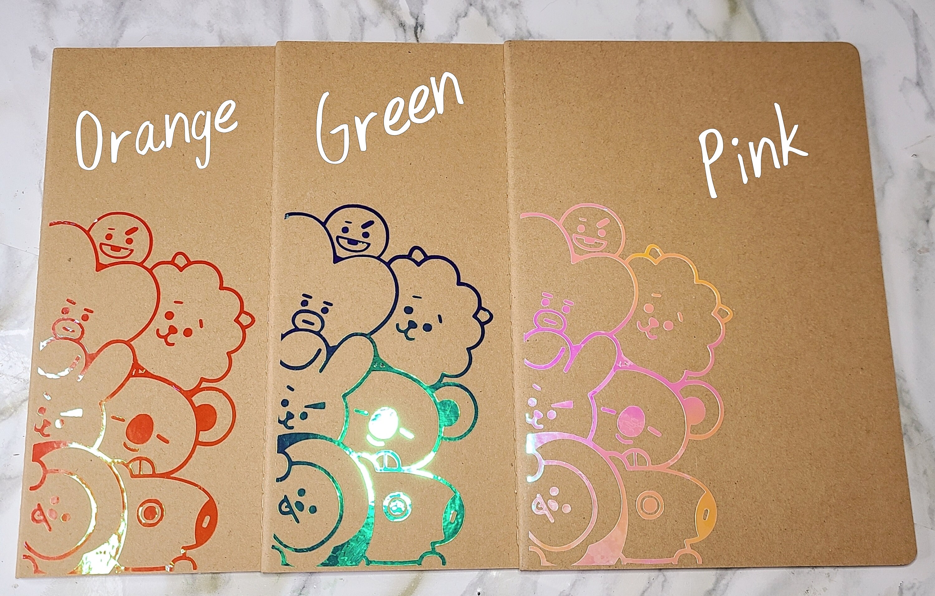 BT21 Journals - Etsy