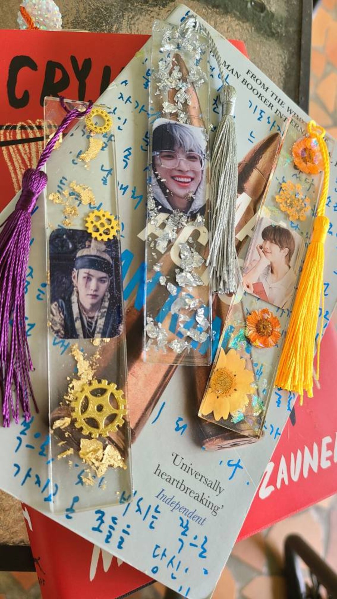 Kpop Photo Bookmarks - Etsy