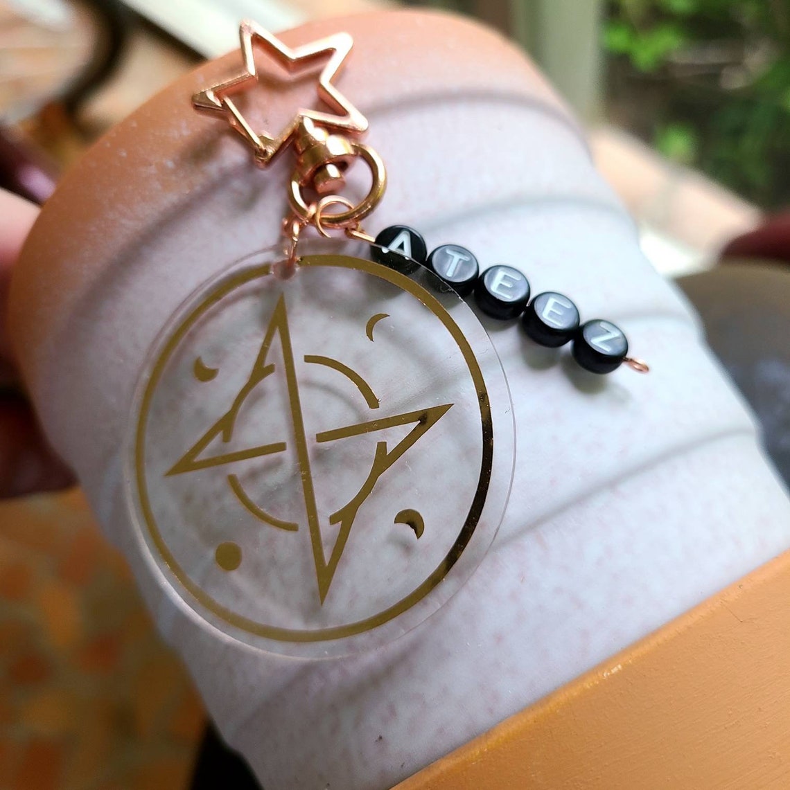 Ateez Acrylic Keychain - Etsy