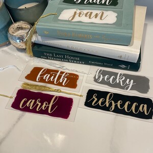 Acrylic Bookmark | Keep Your Place With This Elegant Custom Bookmark ...