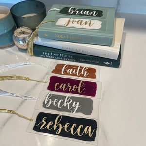 Acrylic Bookmark | Keep Your Place With This Elegant Custom Bookmark ...