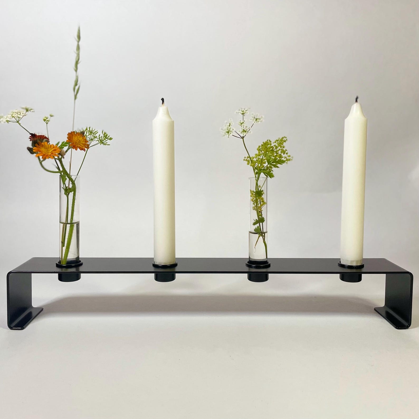 Metal Table Stand 2 in 1 for Stick Candles and Small Vases || Garden ...