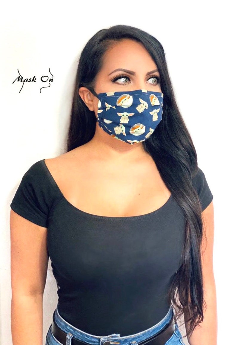 Baby Yoda Mask Star Wars Mandalorian Grogu ADULT Size - Etsy