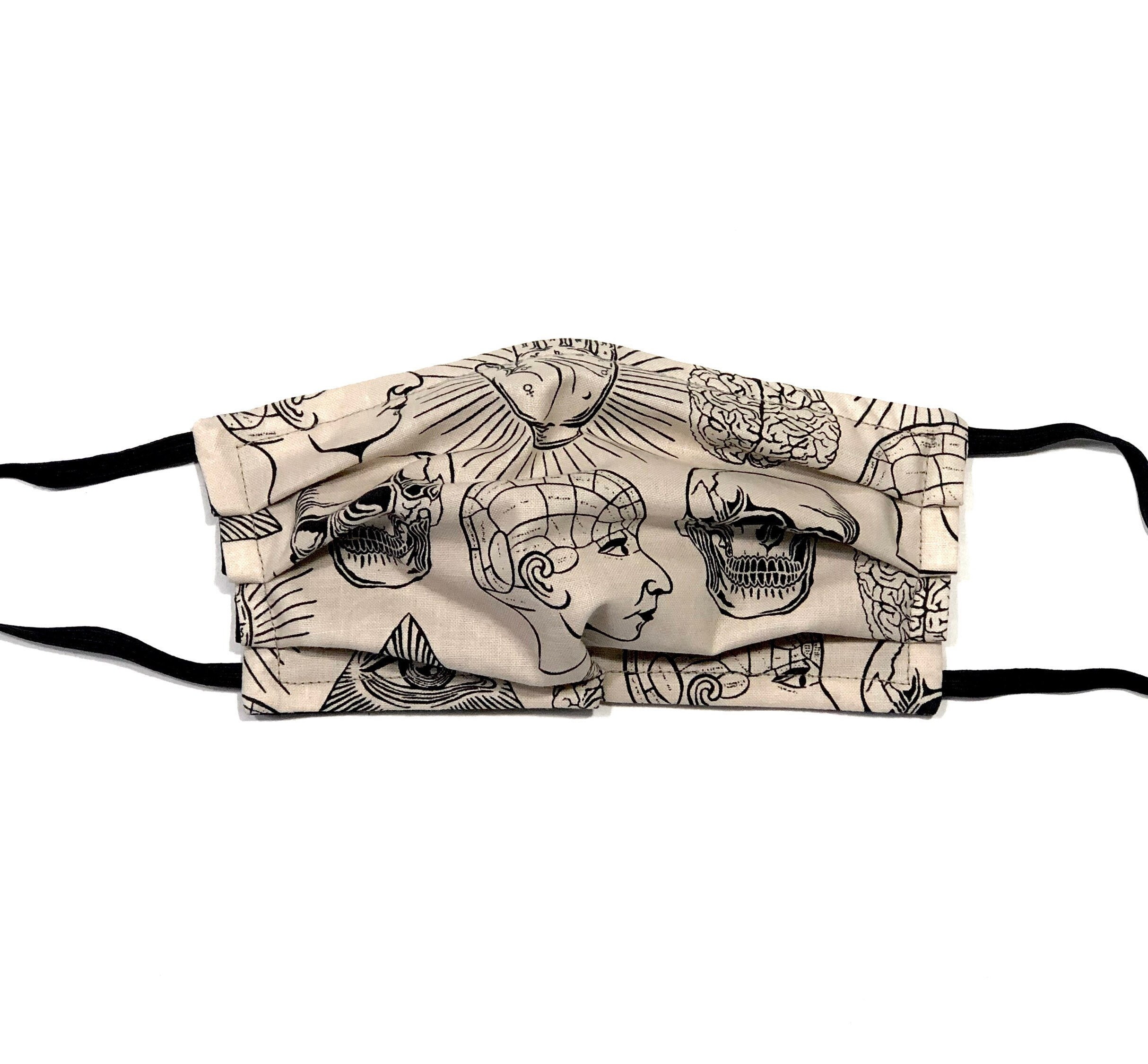 All Seeing Eye Mask Mystic Skull Triple Layered Mask for | Etsy