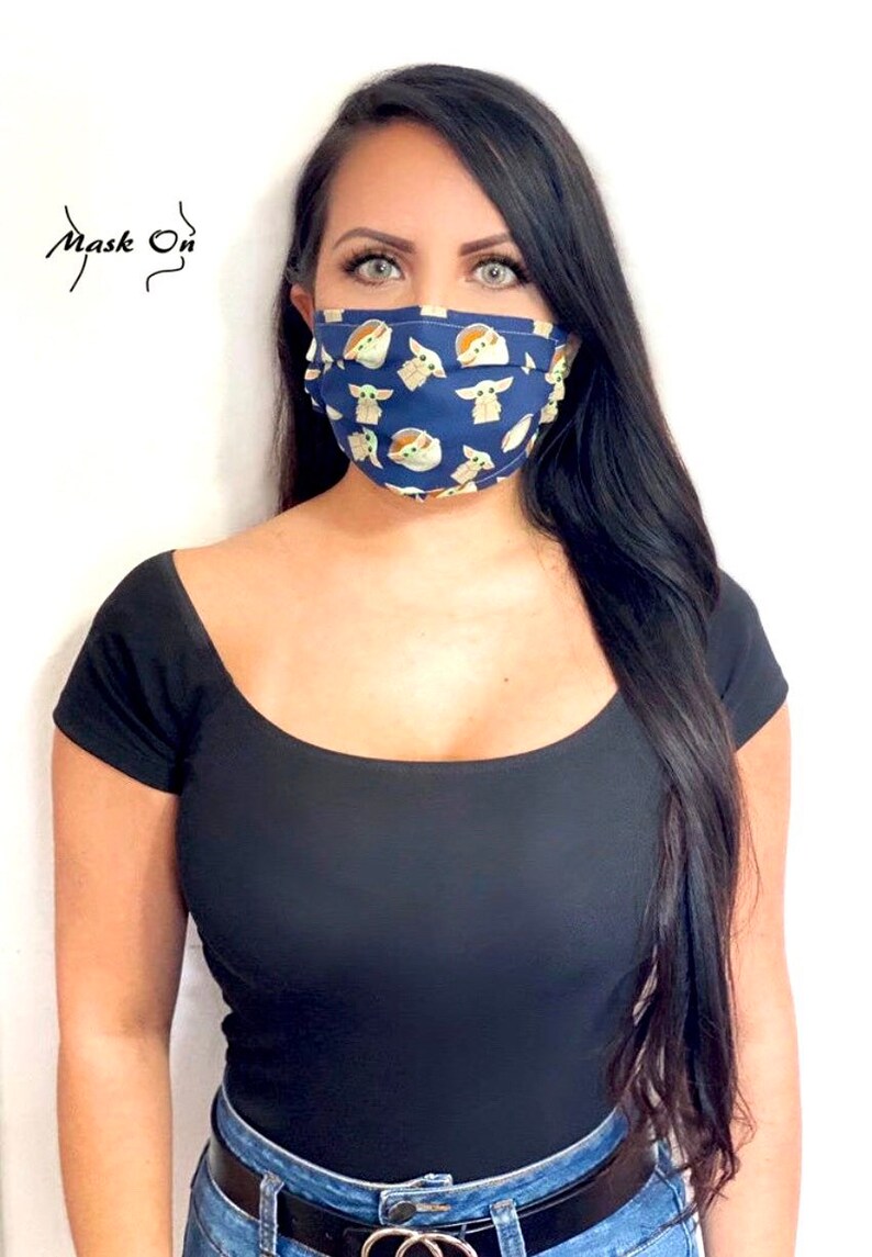 Baby Yoda Mask Star Wars Mandalorian Grogu ADULT Size - Etsy