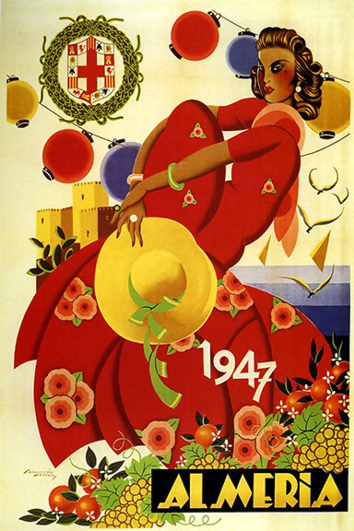 Travel Posters From Spain With Flamenco Dancers - Etsy