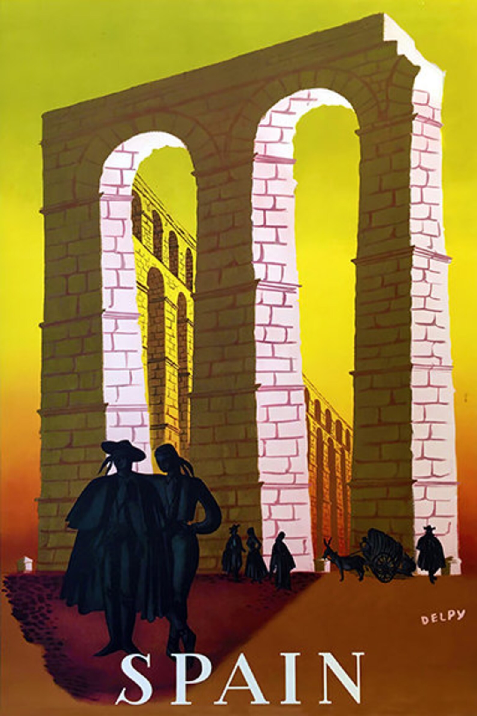 Spanish Travel Posters From Spain Wall Art - Etsy