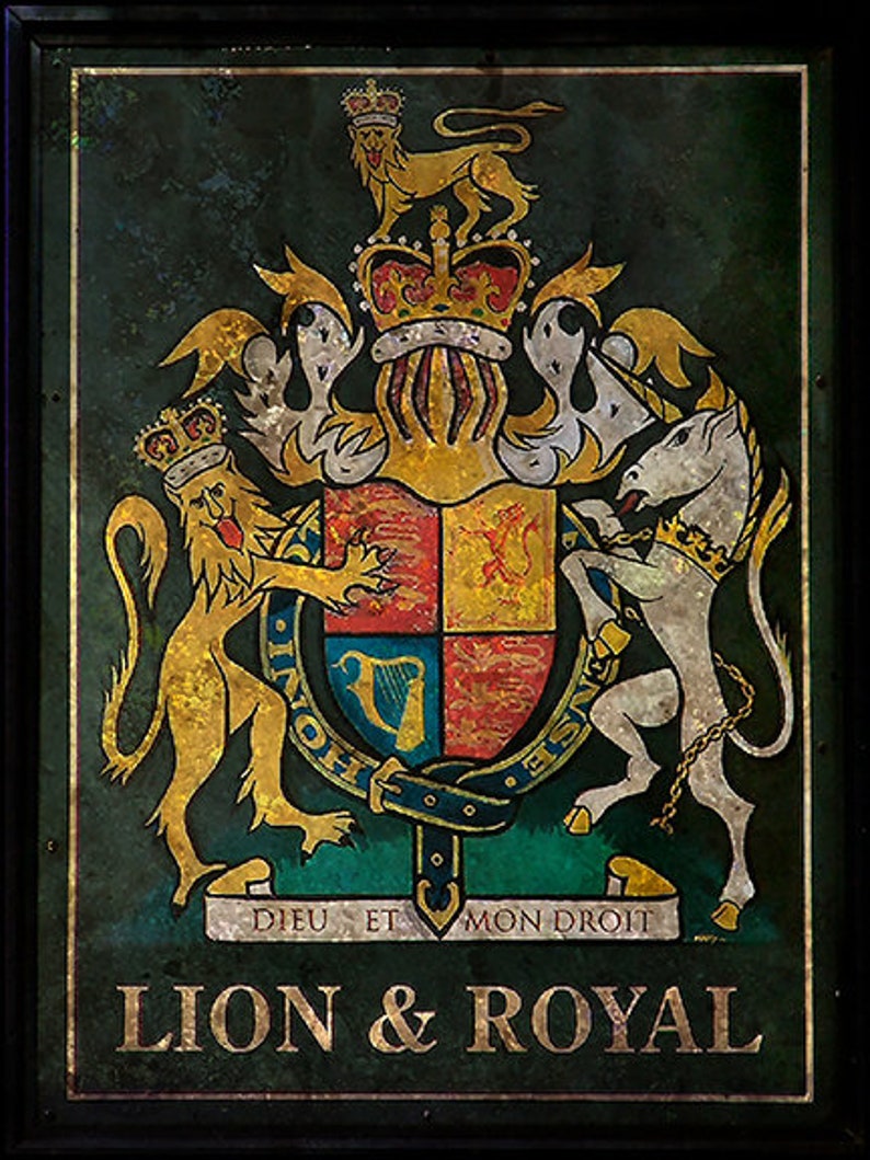 Old English Pub Signs Set 1 - Etsy