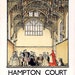 Hampton Court Travel Posters Great Britain Group 2 - Etsy