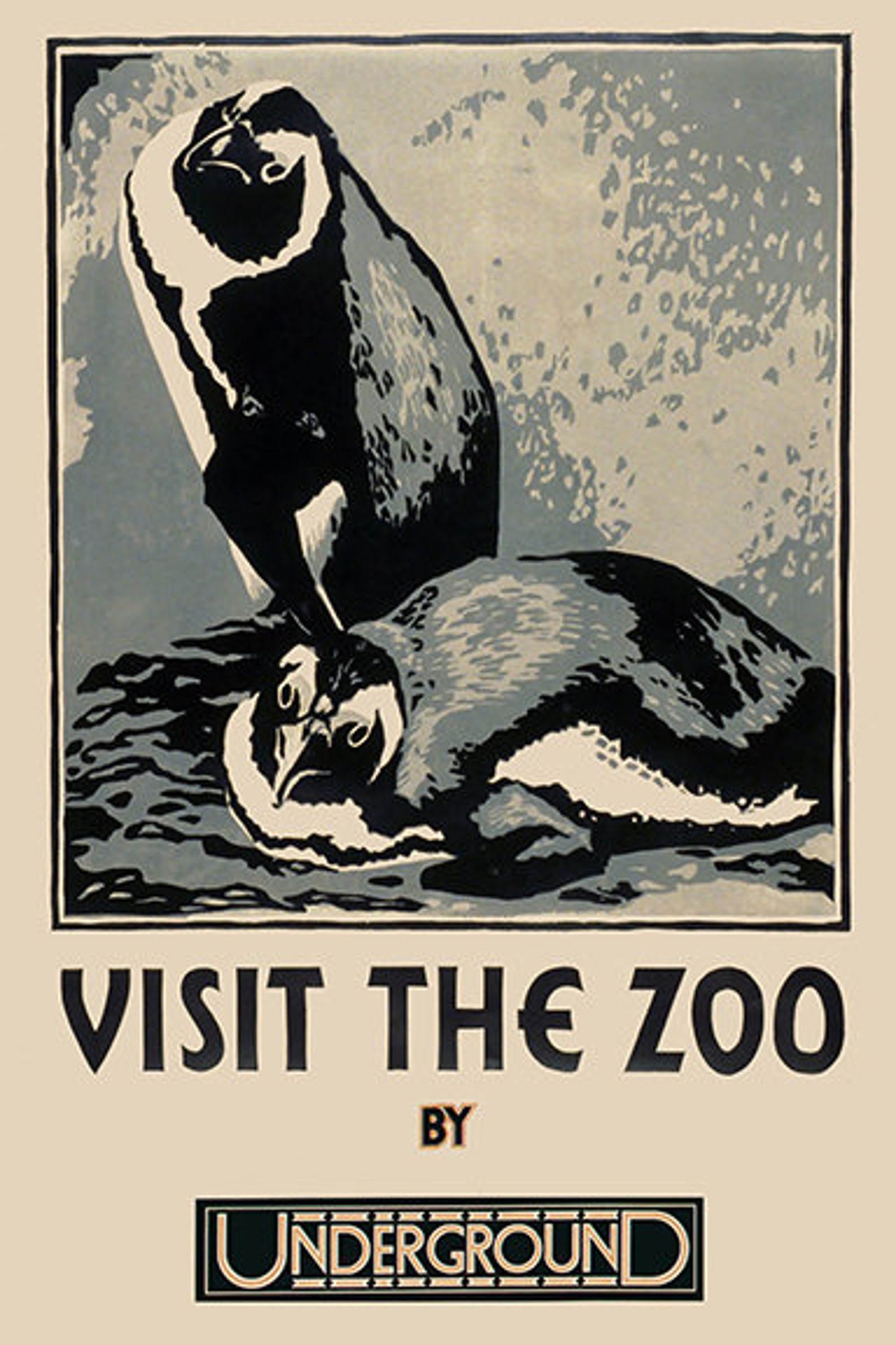 London Zoo Posters for Kid's Room - Etsy