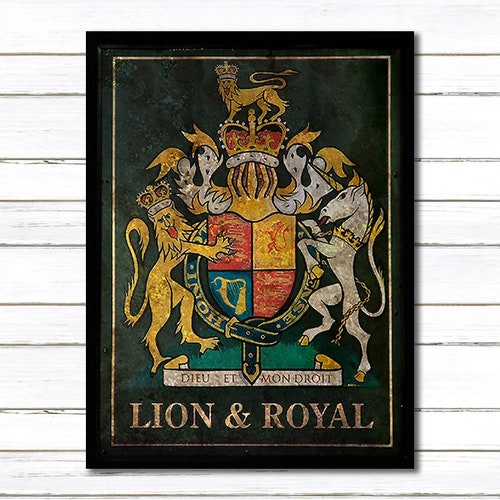 Old English Pub Signs Set 4 - Etsy