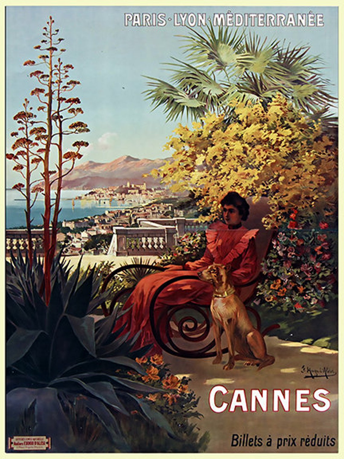 French and Mediterranean Travel Posters From the Golden Age of Travel ...