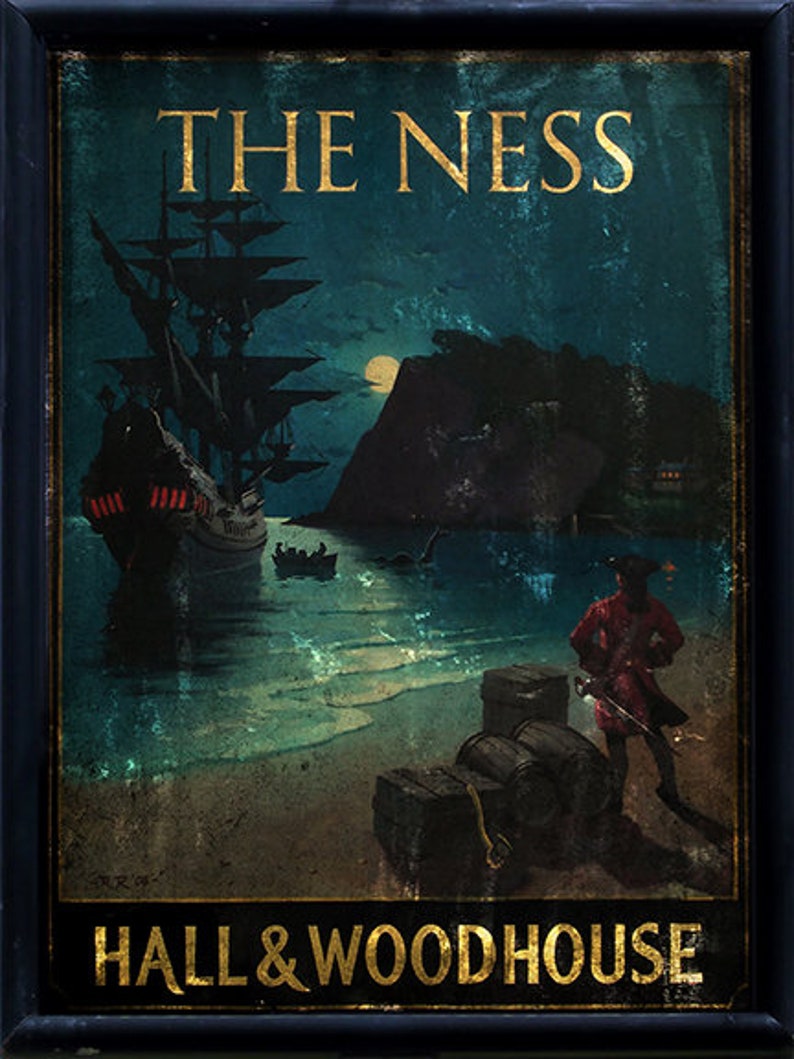 Old English Pub Signs Set 4 - Etsy