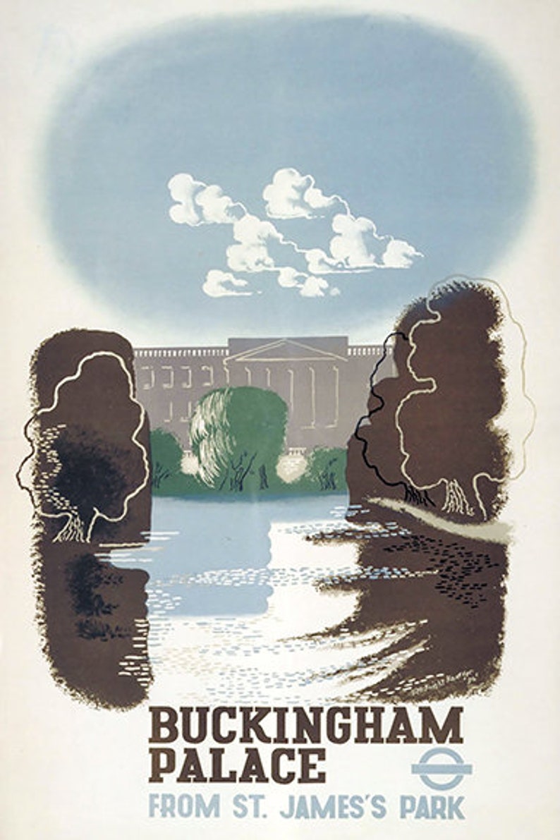 British Travel Posters From Famous London Museums - Etsy
