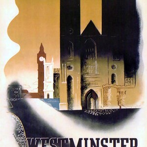 British Travel Posters From Famous London Museums - Etsy