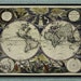 World Map From 1668 is a Perfect Christmas Gift - Etsy