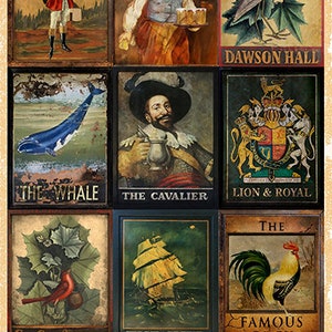 Old English Pub Signs Poster - Etsy