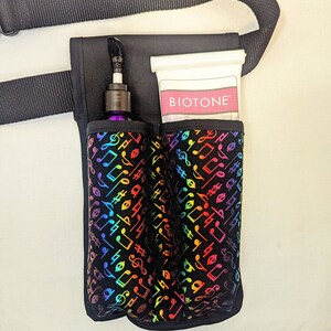 Metallic Rainbow Music Notes Massage Therapist Double Lotion and ...