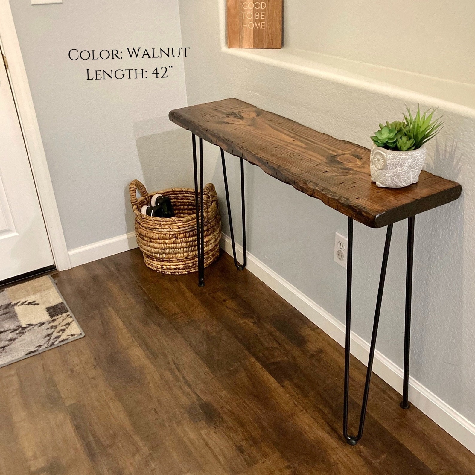 Handmade Entryway Console Table Rustic Country Farmhouse Real - Etsy