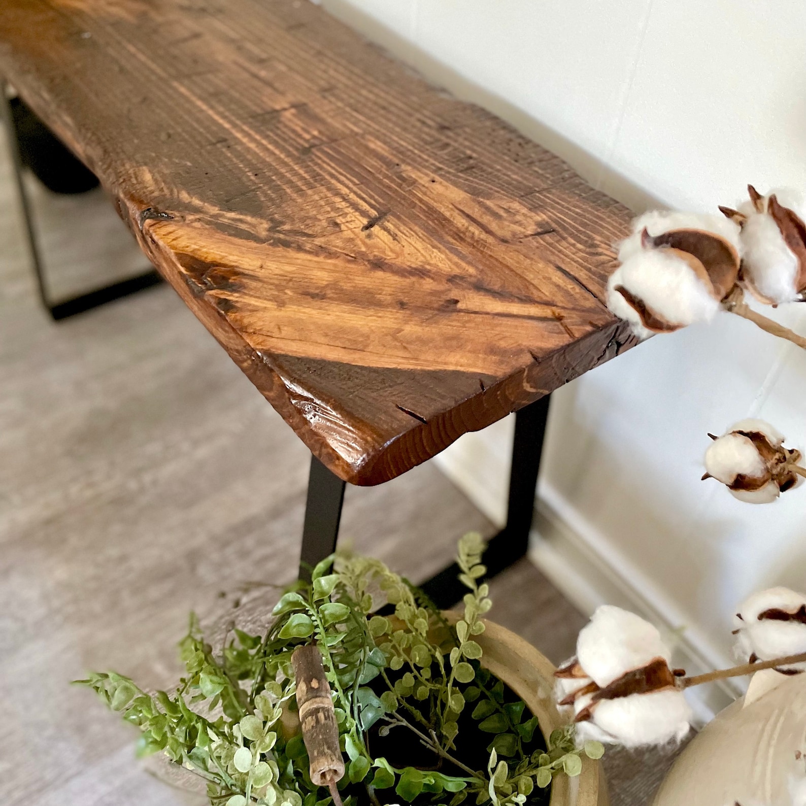 Handmade Entryway Bench Rustic Country Farmhouse Real - Etsy