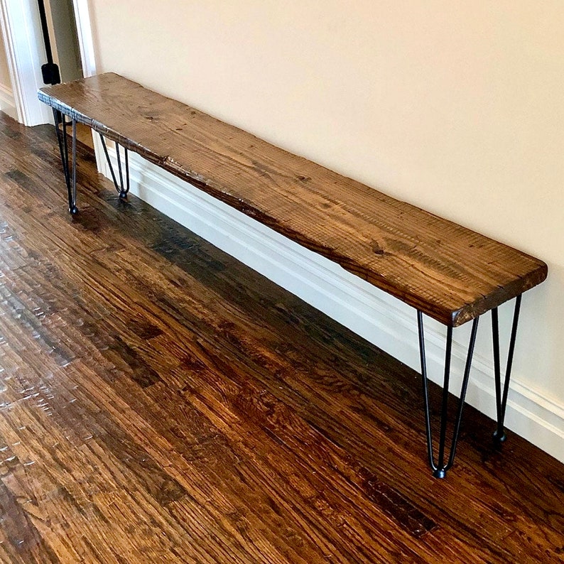 Handmade Entryway Bench Rustic Country Farmhouse Real - Etsy