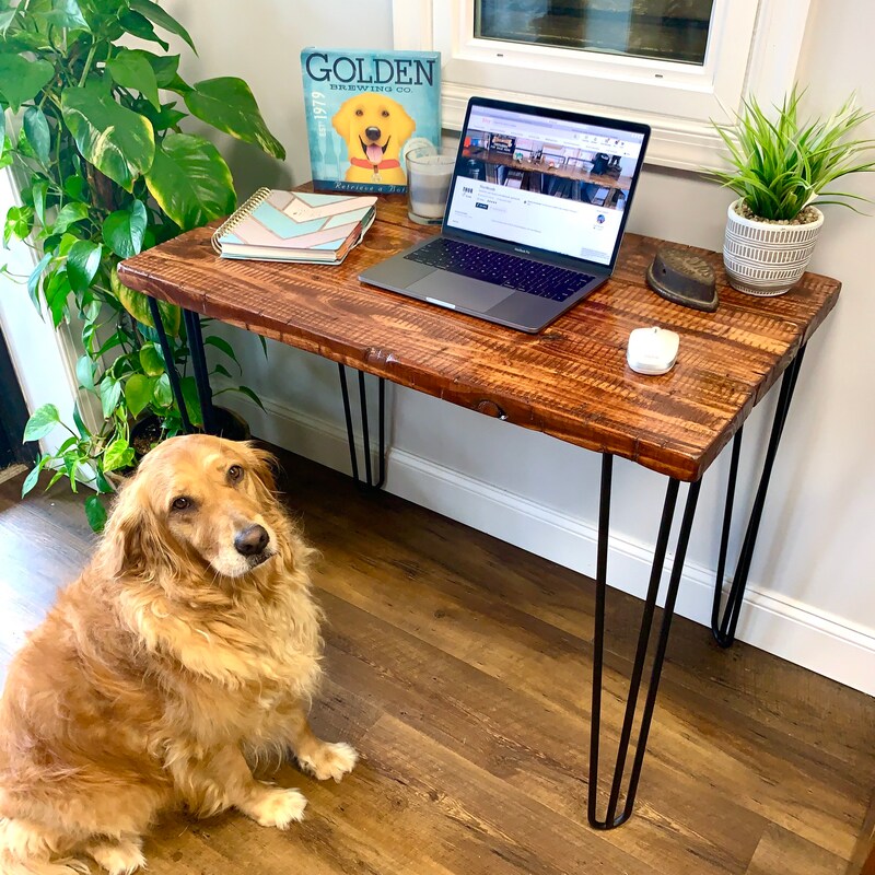 Rustic Desk - Etsy