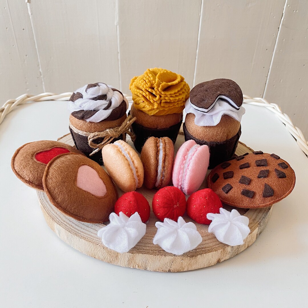 Felt Baked Goods for the Grocery Store, Felt Food, Felt Play Food ...