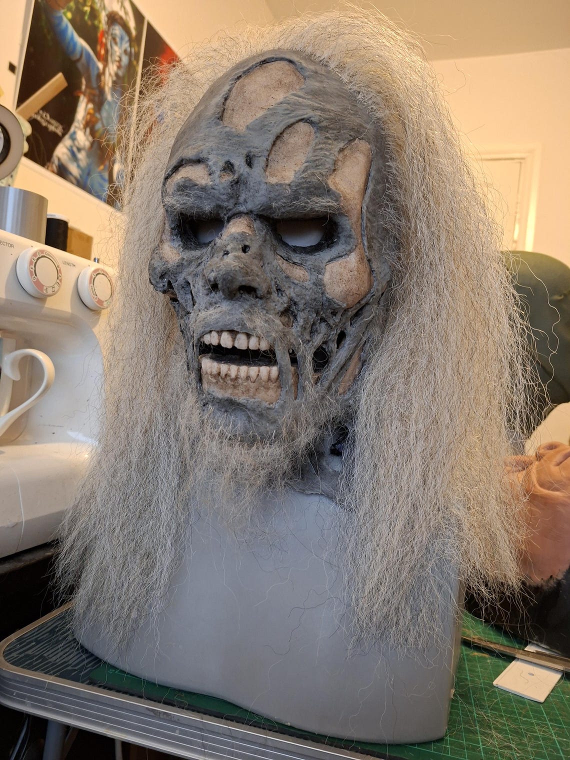 Zombie Silicone Mask - Etsy